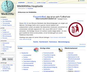 Wikimannia.org: WikiMANNia:Hauptseite – WikiMANNia