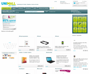 Unimall.de: UNIMALL - Der Vorteilsshop für Schüler, Studenten, Azubis und Lehrer!