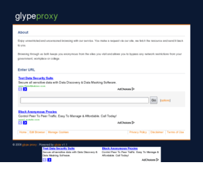 Lagometer.de: glype proxy