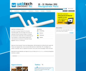 Webtechcon.de: Konferenz fr Web-Technologien - WebTech Conference