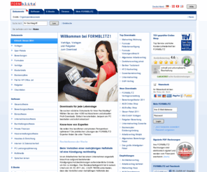 Formblitz.de: Formulare, Verträge, Muster und Vorlagen zum Download | FORMBLITZ