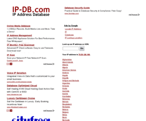 Ip-db.com: IP Address Database