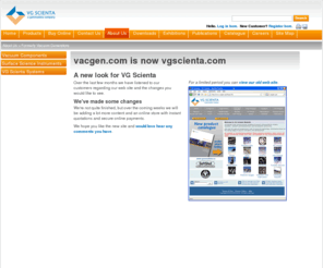 Vacgen.com: VG Scienta - Formerly Vacuum Generators