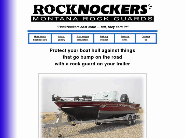 Mtrockguard.Com: Montana RockNockers - Montana Rock Guard towing protector