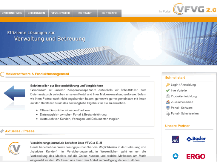 Vfvg-Vermittlerportal.De: VFVG | Maklersoftware zur haftungsfreien und ...