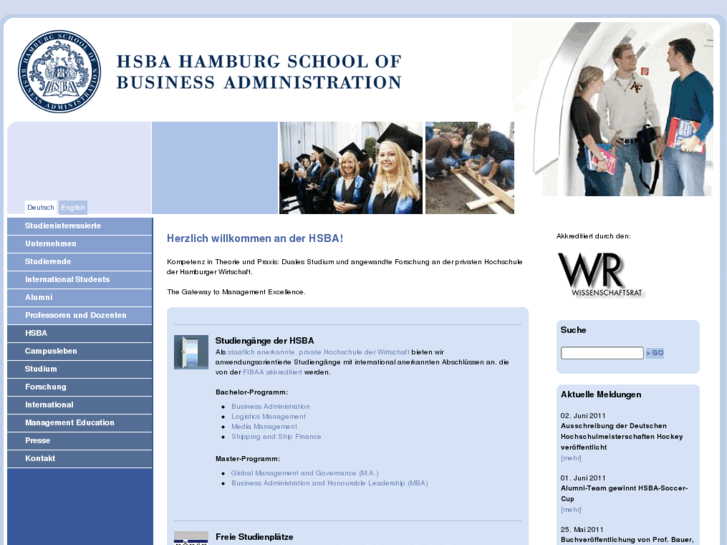 Hsba.de: HSBA - Hamburg School of Business Administration