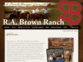 Rabrownranch.com: R.A. Brown Ranch, Throckmorton, Texas