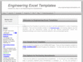 Engineeringexceltemplates.com: Engineering Excel Templates Home