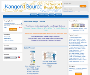 Kangen1source.com: Kangen 1 Source Enagic and Kangen Business Cards ...