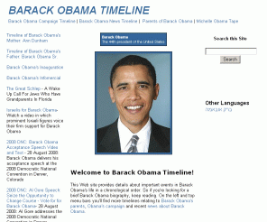 Barack-obama-timeline.com: Barack Obama Timeline