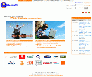 Webtogo.de: WebToGo - Mobile Connectivity Solutions