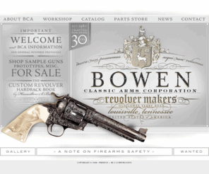 Bowenclassicarms.com: B O W E N Bowen Classic Arms - Custom Revolvers ...