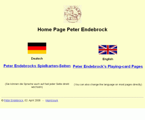 Endebrock.de: Home Page Peter Endebrock