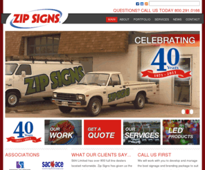 Zipsigns.com: Zip Signs - Beyond the sign