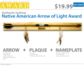 Arrowoflightaward.com: Arrow Of Light Award