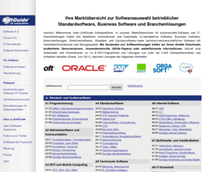 Softguide.de: Software Business Software Branchenlösungen Branchensoftware