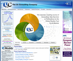 Uxc.com: UxC: Ux Consulting-The Nuclear Fuel Price Reporter