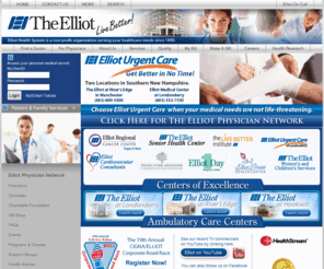 Elliothospital.org: Elliot Health System Home Page