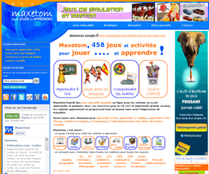 Maxetom.com: Maxetom | Jeux éducatifs en ligne gratuits école primaire ...