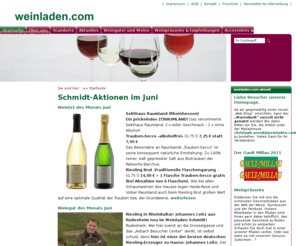 Weinladen-service.com: Schmidt-Aktionen im April