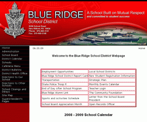 Brsd.org: Blue Ridge SD - PA - Home