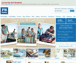 Pbteen.com: Teen Bedding, Furniture & Decor for Teen Bedrooms & Dorm ...