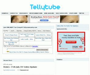 Tellytube.in: Tellytube - Latest Indian Tv Serial Discussions,Episodes ...