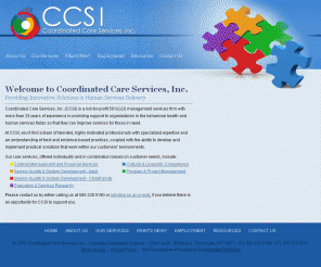 Ccsi.org: CCSI: Coordinated Care Services, Inc. | Home Page | CCSI ...