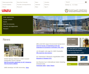 Uaeu.ac.ae: UAEU | Home Page