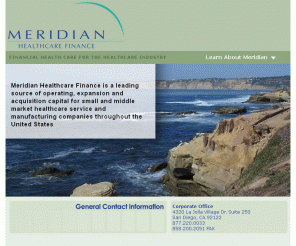 Meridianchf.com: Healthcare Finance, Medical Equipment Leasing, Small ...