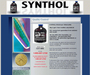 Synthol.com: | synthol | syntherol | PumpNPose | synthetek | esik clean ...