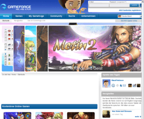 Gameforge.de: Online Games | Browsergames | kostenlos spielen bei ...