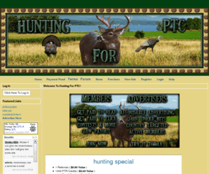Huntingforptc.info: Hunting For PTC : Welcome To Hunting For PTC!