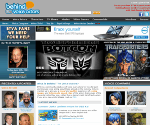 Behindthevoiceactors.com: Behind The Voice Actors - Images & Sounds of ...