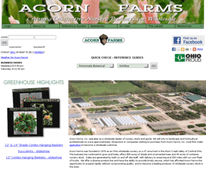 Acornfarms.com: Acorn Farms - Central Ohio Wholesale Nursery