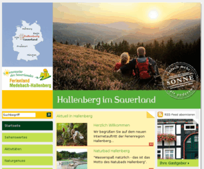 Hallenberg-tourismus.de: Hallenberg / Orte / Sauerland / Sauerland ...