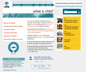Chfainfo.com: CHFA - Financing the places where people live and work