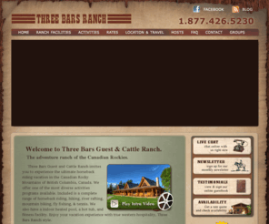 Threebarsranch.com: Guest Ranch Vacation | Dude Ranch | Cranbrook BC ...