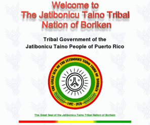Taino-tribe.org: The Jatibonicu Taino Tribal Nation of Boriken