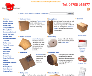 Cardboard-box.net: Cardboard Box and Packaging Supplies - UK