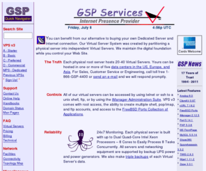 Gsp.com: GSP Services - Virtual Servers
